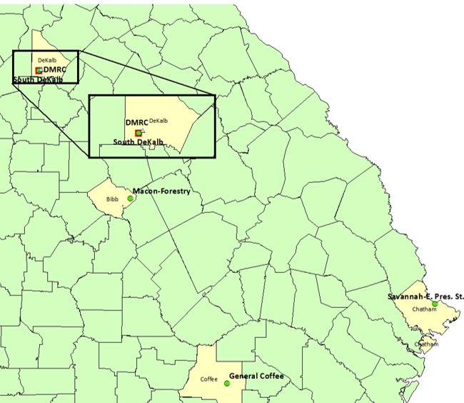 Georgia Air Monitoring